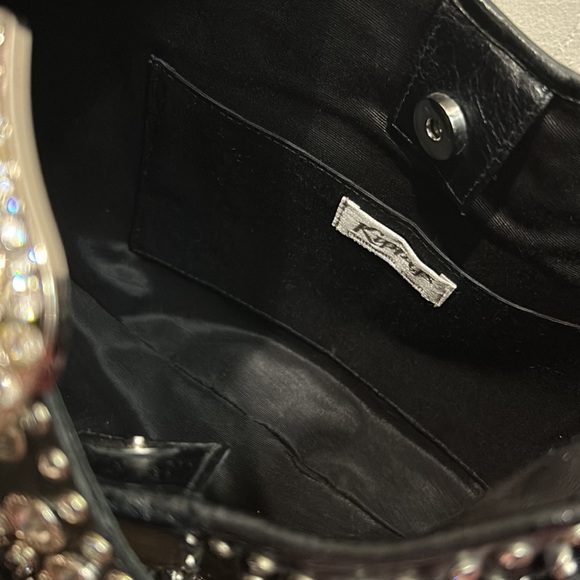 Kippys | Bags | Kippys Authentic Black Leather Fringe Purse With ...